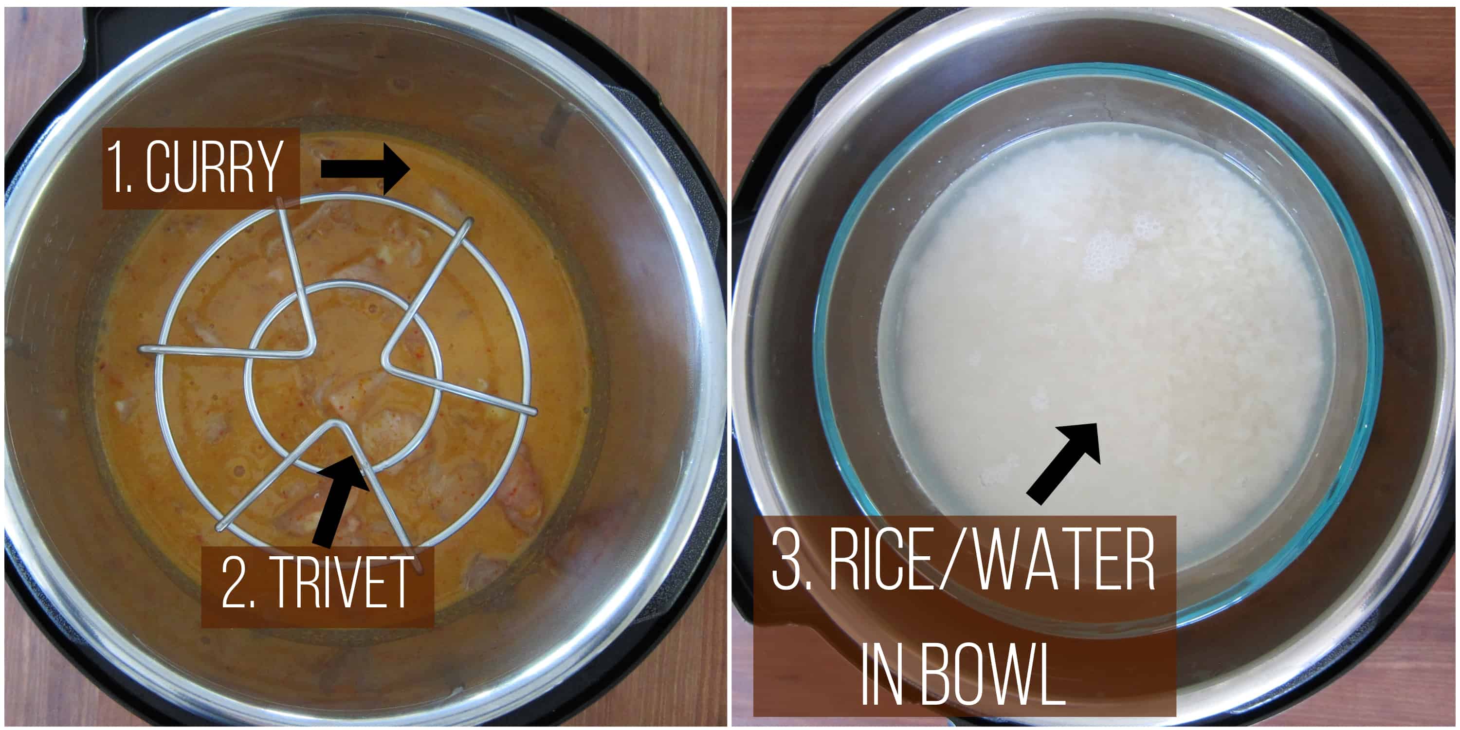 How to Use Pot in Pot Instant Pot Cooking Method - Paint The Kitchen Red