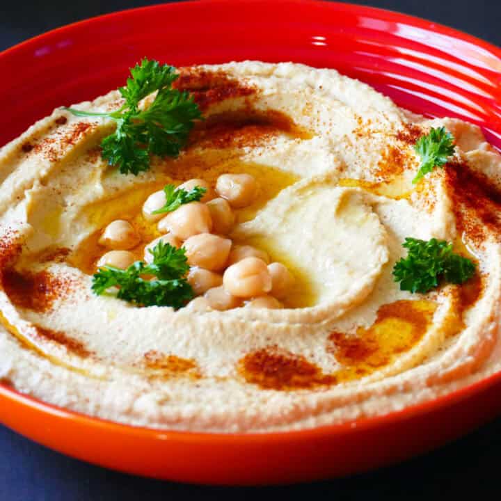 Lebanese Hummus Recipe - Paint The Kitchen Red