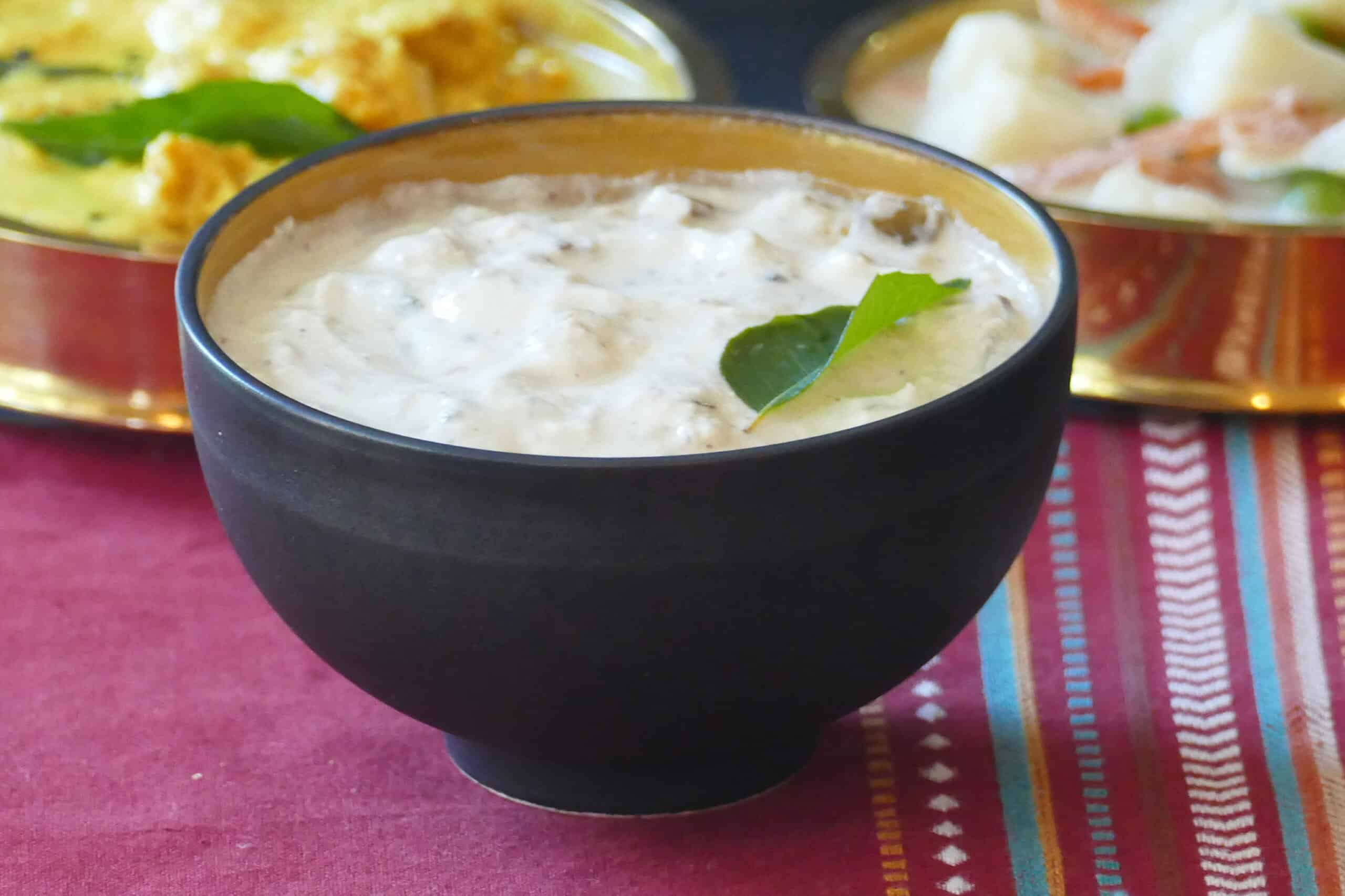 Cucumber Pachadi | Kerala Kichadi Recipe - Paint The Kitchen Red