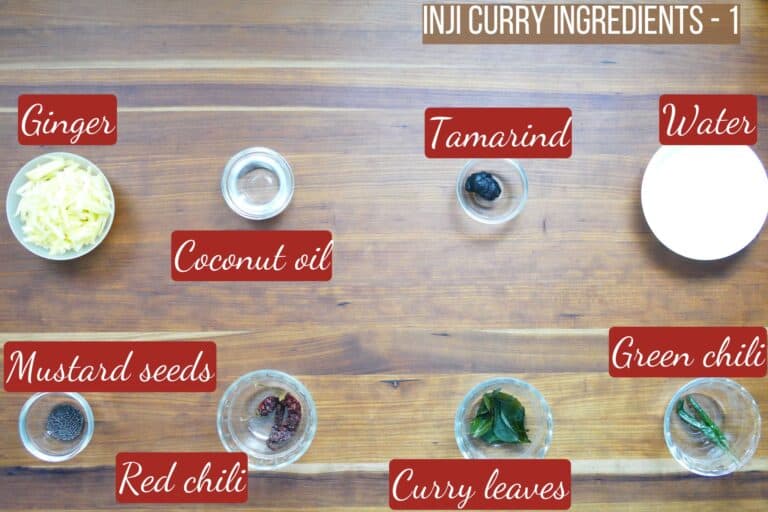 Authentic Inji Curry Recipe - Kerala Ginger Chutney - Paint The Kitchen Red