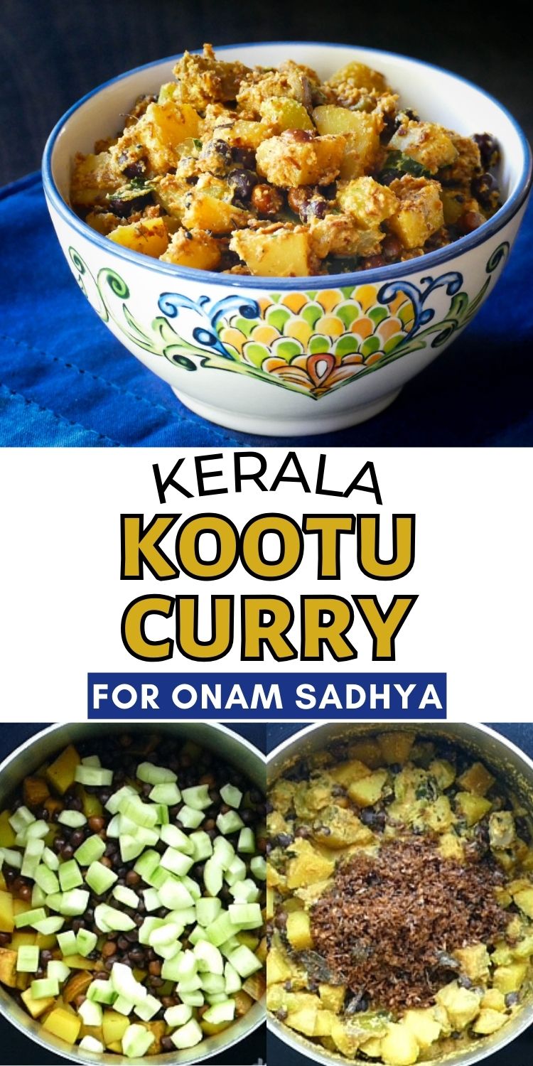 Kerala Kootu Curry - Traditional Onam Sadhya Recipe - Paint The Kitchen Red